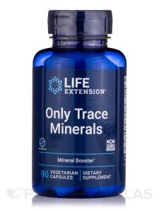 Only Trace Minerals - 90 Vegetarian Capsules - Life Extension ...