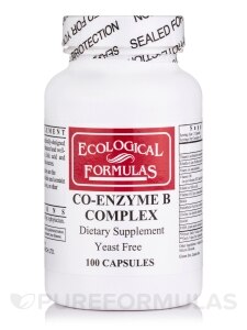 Co-Enzyme B Complex - 100 Capsules - Ecological Formulas | PureFormulas