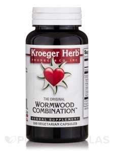 Wormwood Combination - 100 Capsules - Kroeger Herb | PureFormulas